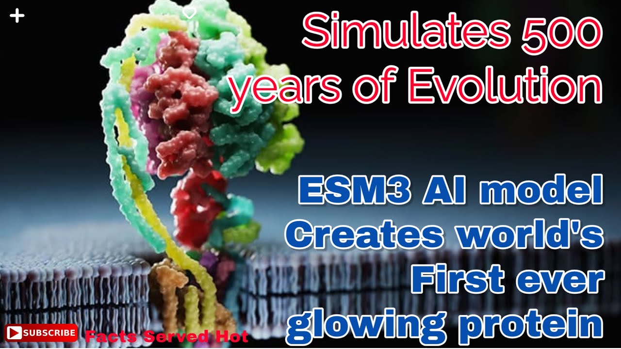 New AI model ESM3 simulates protein evolution and creates the FIRST ...