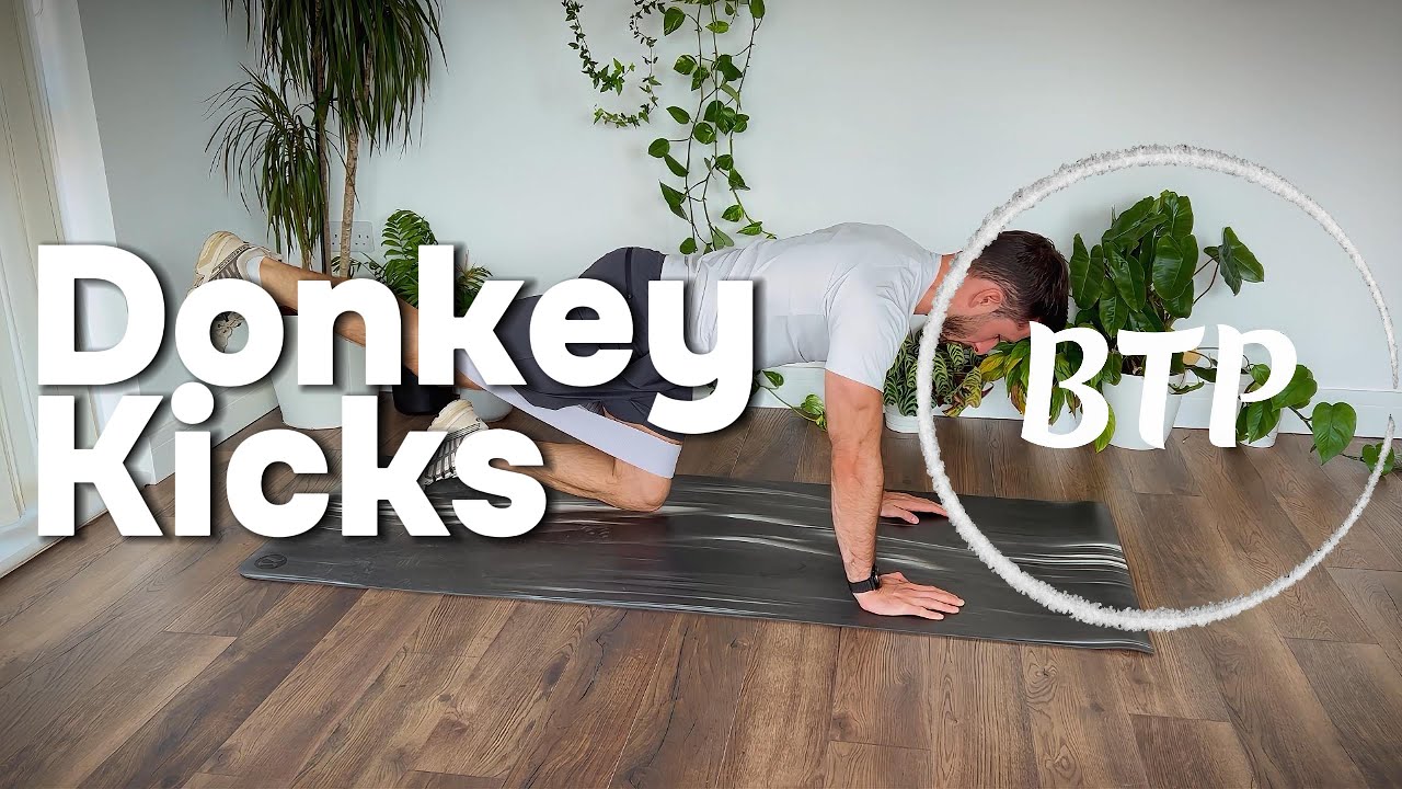 Strengthen Your Glutes and Core with Donkey Kicks | Ultimate Lower Body ...
