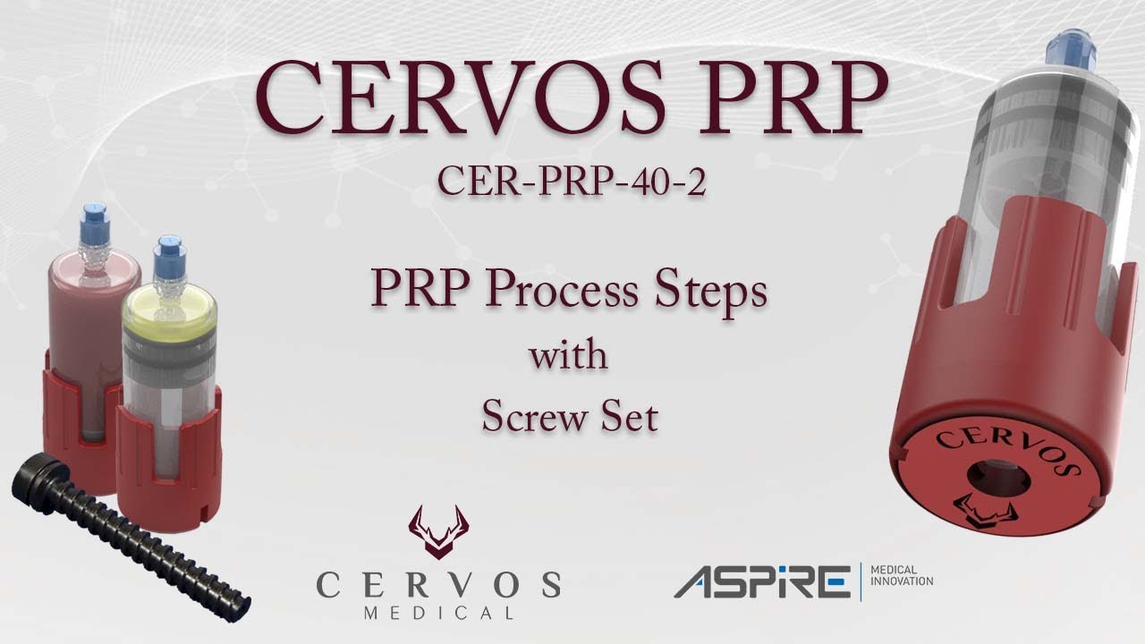 KeyPRP Double - Dual-Spin PRP Protocol (Screw Set) - YouTube