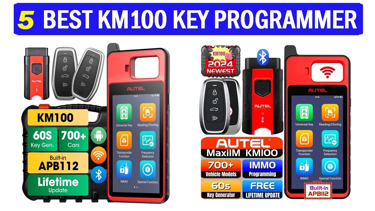 New Best KM100 Key Programmer | Top 5 Best Autel MaxiIM KM100 Key Fob ...