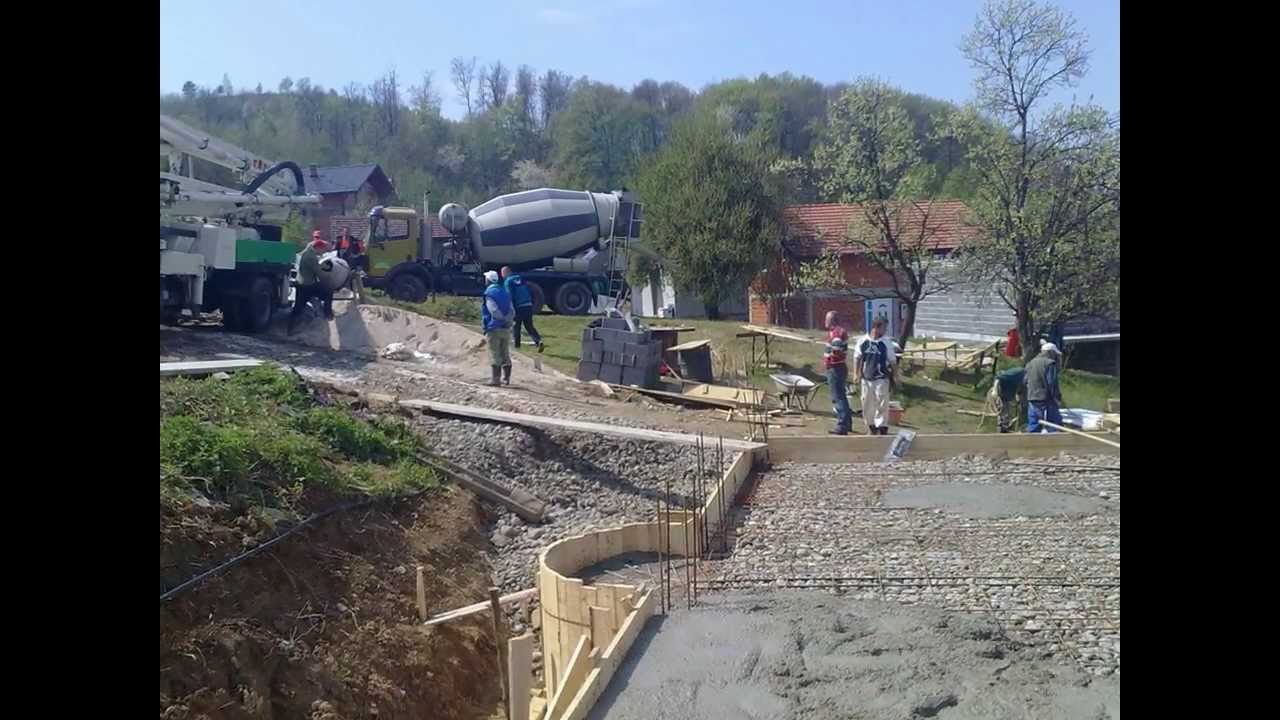 Izgradnja mesdžida Dragovac Zavidovići - 2011.g. - YouTube