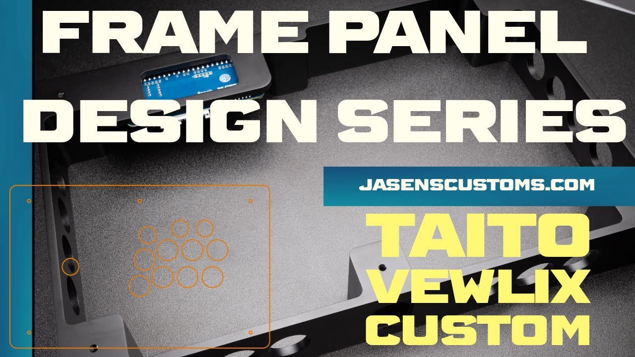 JasensCustoms: The Frame Design - Taito Vewlix Wide For SPAAAACE! - YouTube