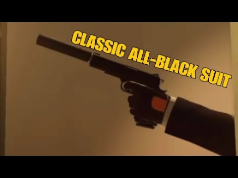 Hitman 2 | Classic all-Black suit showcase - YouTube