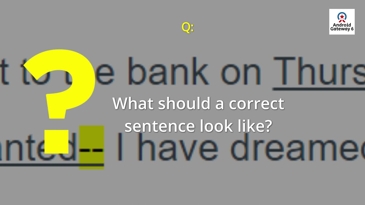 What Should A Correct Sentence Look Like Gotranscript YouTube What Should A Correct Sentence Look Like Gotranscript YouTube