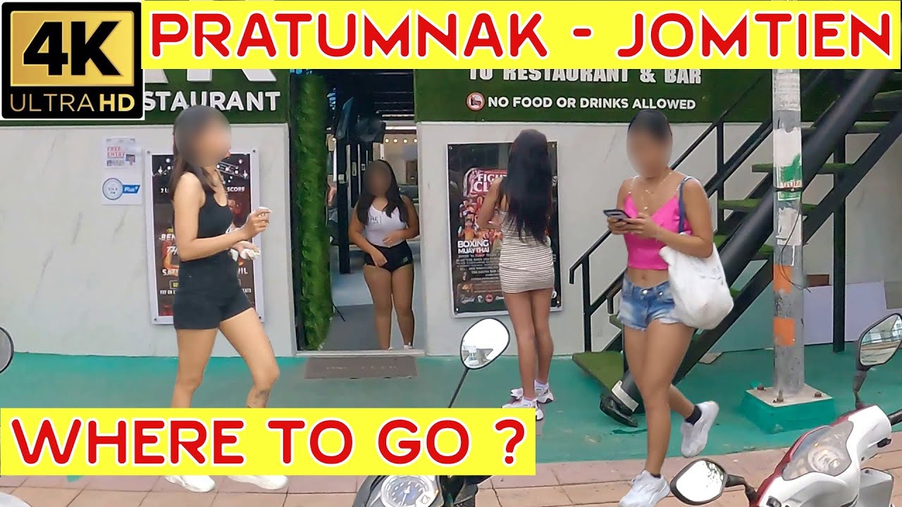 Jomtien Pratumnak - Soi 5 - Soi 6 -Where to Stay Where to Eat [4K ...