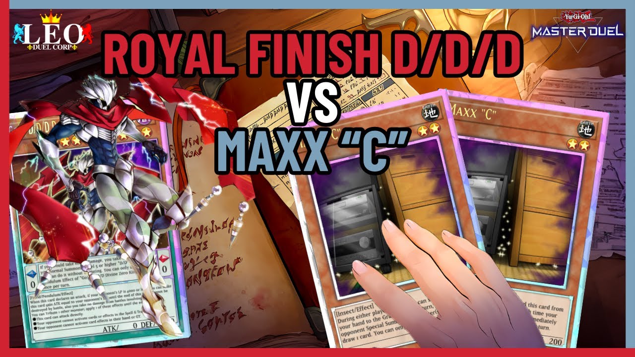 A Tale of 2 Maxx "C" vs D/D/D Yu-Gi-Oh! Master Duel - YouTube