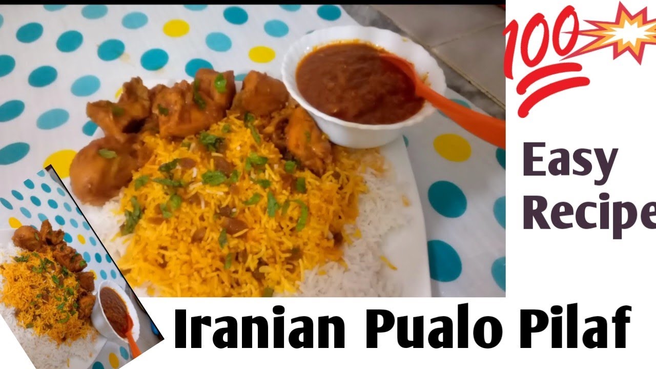 Iranian Chicken Pualo Pilaf Recipe | #food #cooking #@AsmaAyesha25 ...
