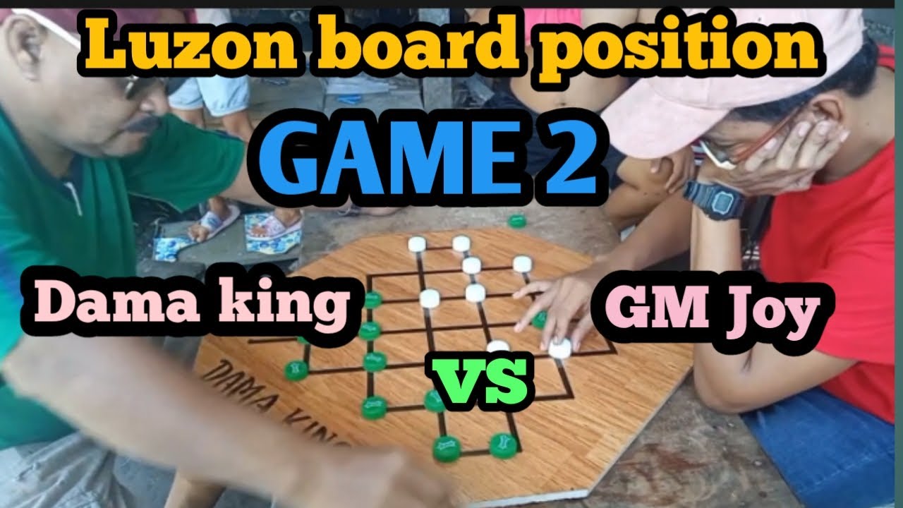 GM joy vs Dama King GAME 2 Luzon board position - YouTube