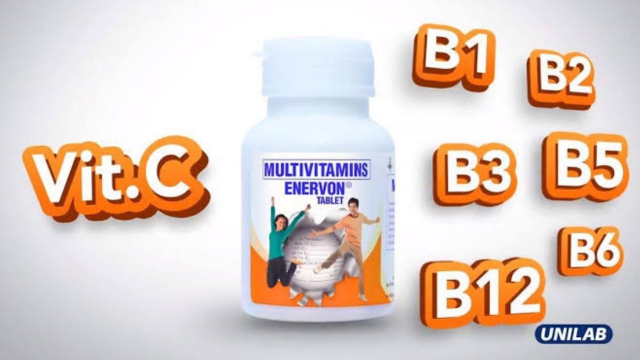 ENERVON TABLET || ADULT MULTIVITAMINS - YouTube