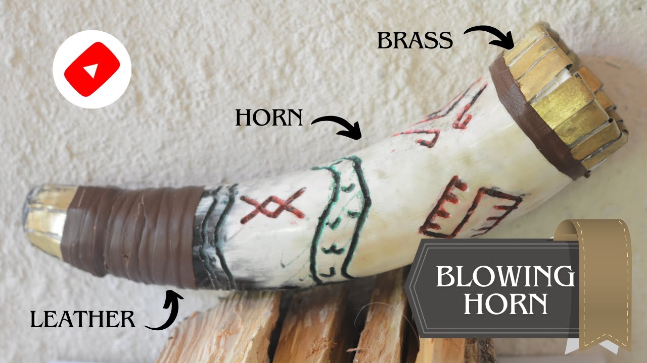 How to make a Blowing Horn - YouTube