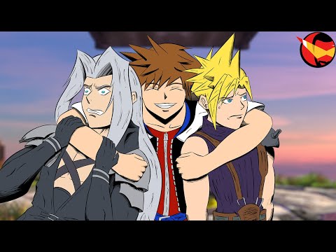 Sephiroth Summons Sora To Smash Bros