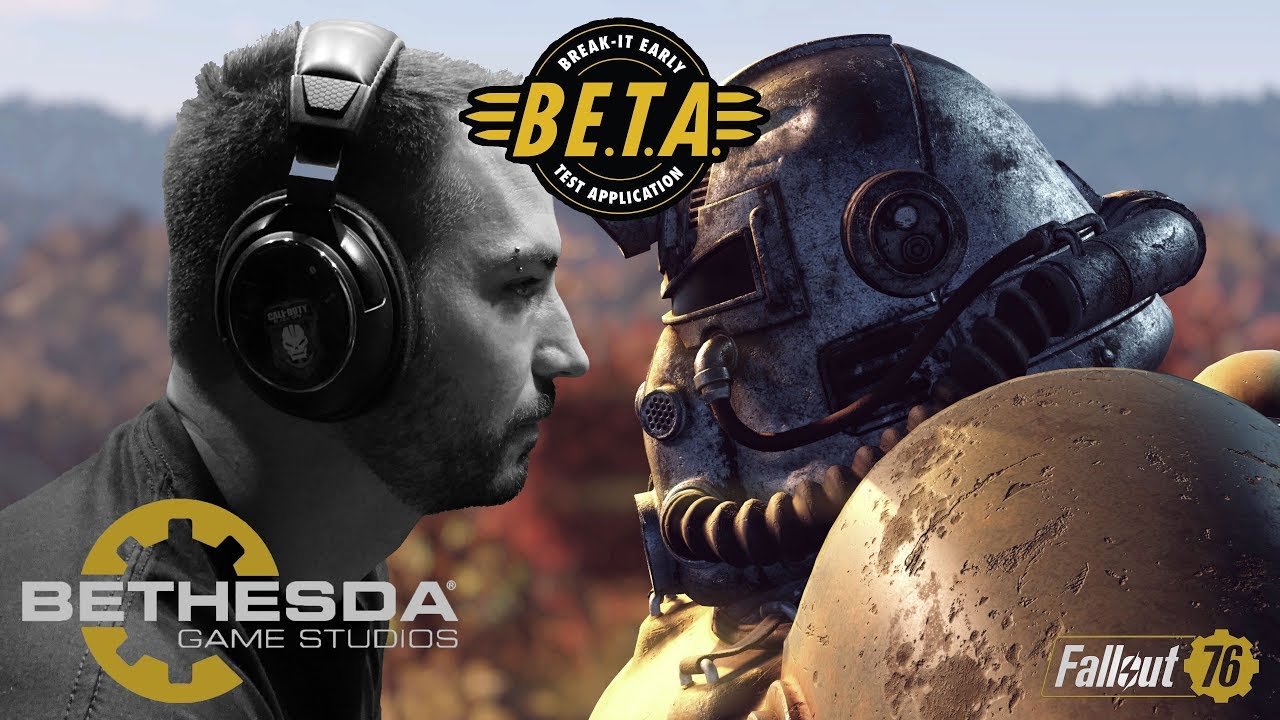Fallout 76 B.E.T.A. - I got a swimsuit and a party hat - YouTube