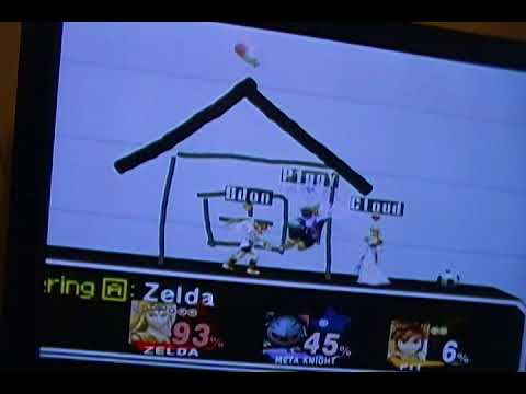 Nonsensical Smash Bros. Brawl part 12: Pictochat - YouTube