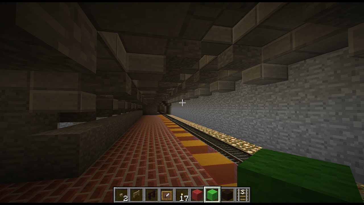 Minecraft metro stations - YouTube
