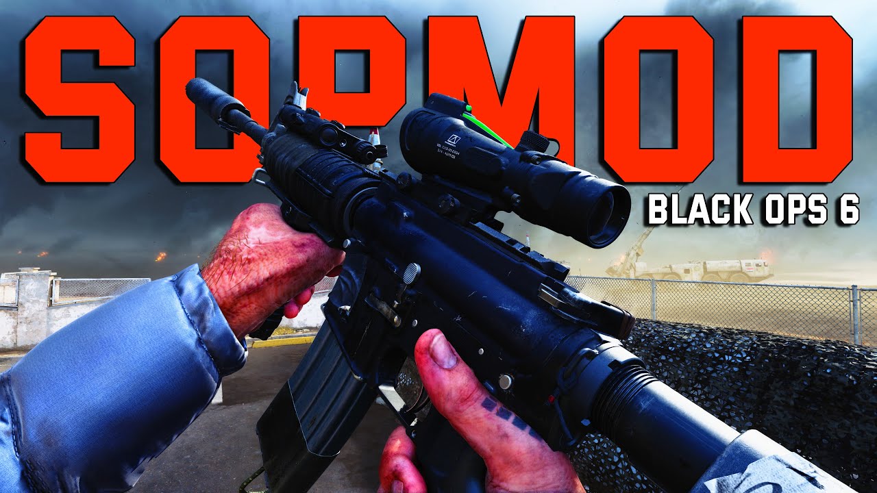 M4 SOPMOD build Gameplay - Call of Duty: Black Ops 6 Beta Weapon ...