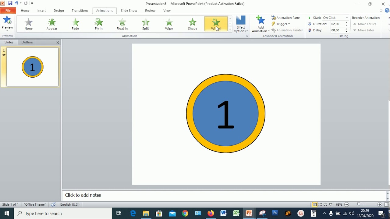 Cara membuat timer waktu pada aplikasi powerpoint - YouTube