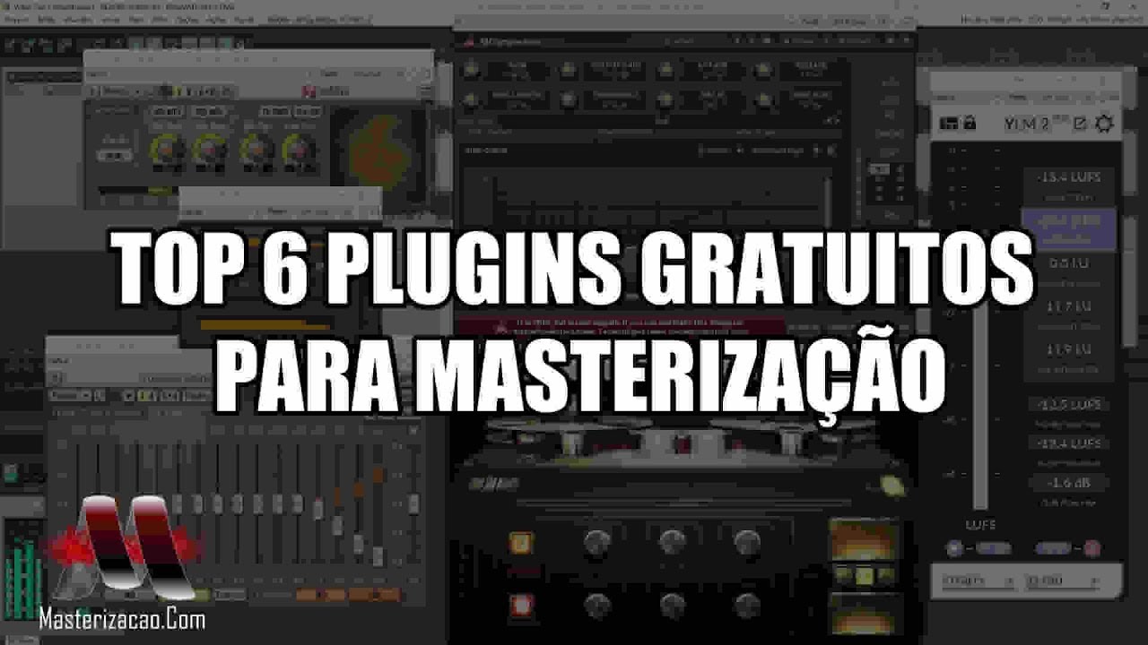 TOP 6 Plugins Gratuitos para Masterização - YouTube