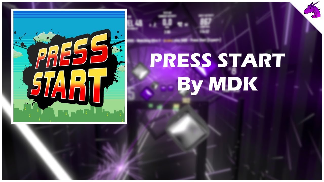 Press Start - MDK | Beat Saber Cover | SS Rank - YouTube