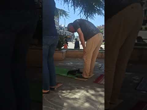Namaz kılarken kediyi rahatsız etmeyen güzel yürekli abimiz