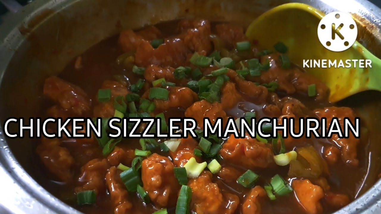 CHICKEN SIZZLER MANCHURIAN | QUICK RECIPE | Hoorein Cooks - YouTube
