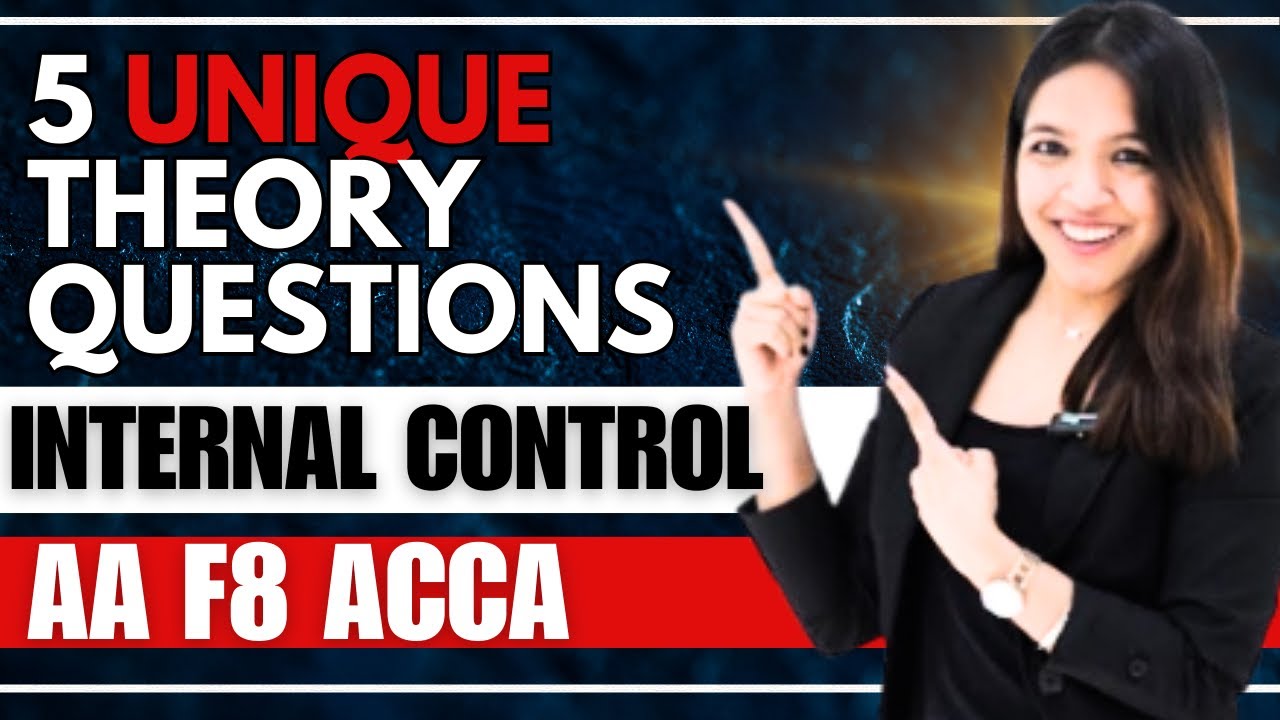 ACCA AA Exam - Important Internal Control Questions Section C ...