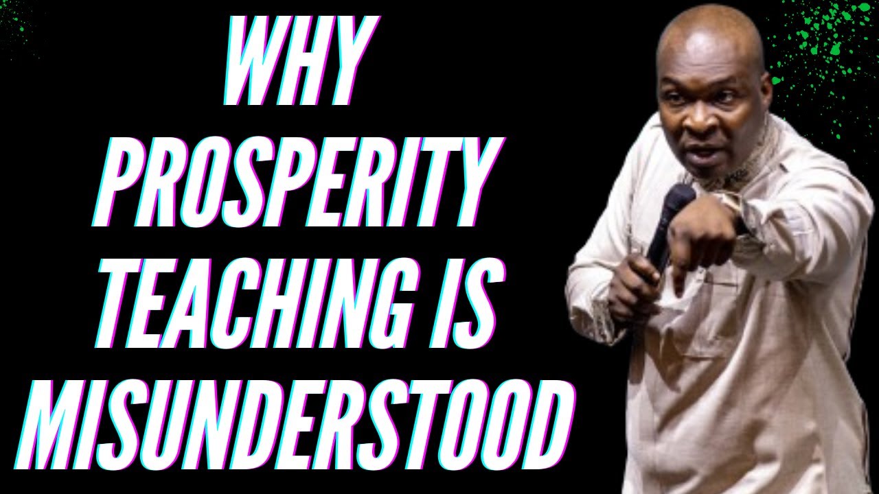 WHY PROSPERITY TEACHING IS MISUNDERSTOOD: WHAT MOST PEOPLE GET WRONG ...