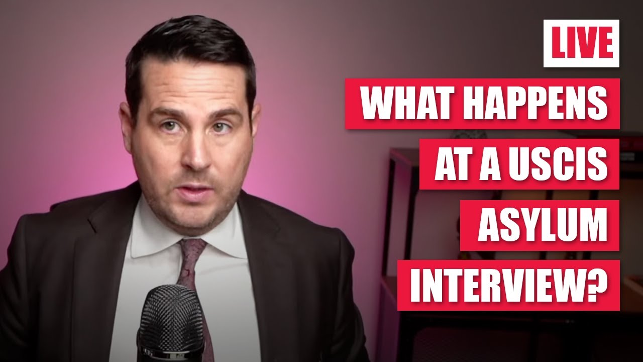 What happens at a USCIS asylum interview? - YouTube