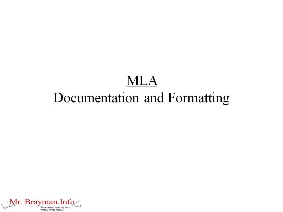 MLA Demo - YouTube