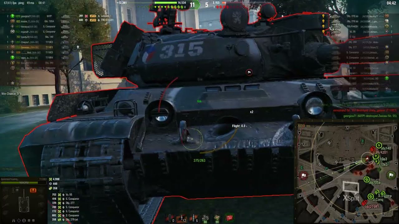 WOT: clan wars Paris defence strat - YouTube