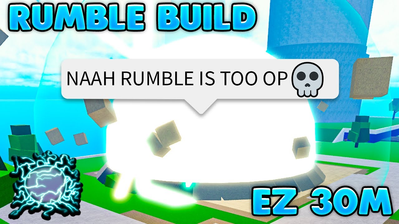 This RUMBLE COMBO Gets You 30M EASY... | Blox Fruits Bounty Hunting ...