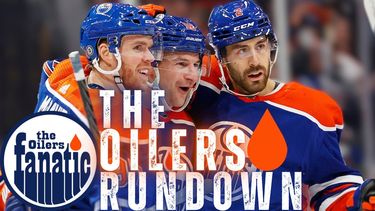 An Early Look At The Edmonton Oilers Opening Night Roster - YouTube