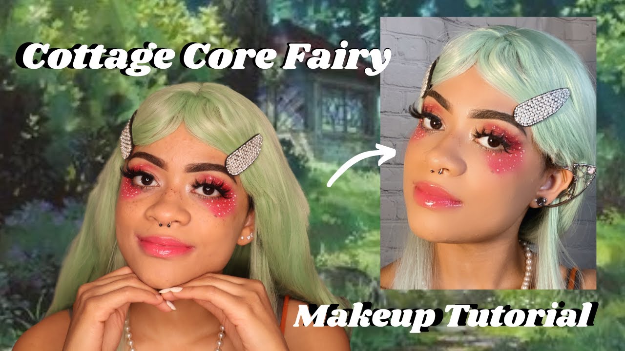 Cottage Core + Fairy Makeup Tutorial l "Aesthetic" - YouTube