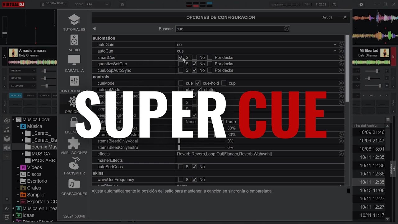 Como CONFIGURAR el CUE en VIRTUAL DJ 2025 - YouTube