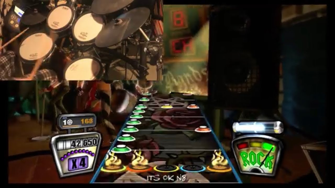 GH2 DRUMS!!! To The Stage (2x Bass Pedal) by Asking Alexandria FC - YouTube