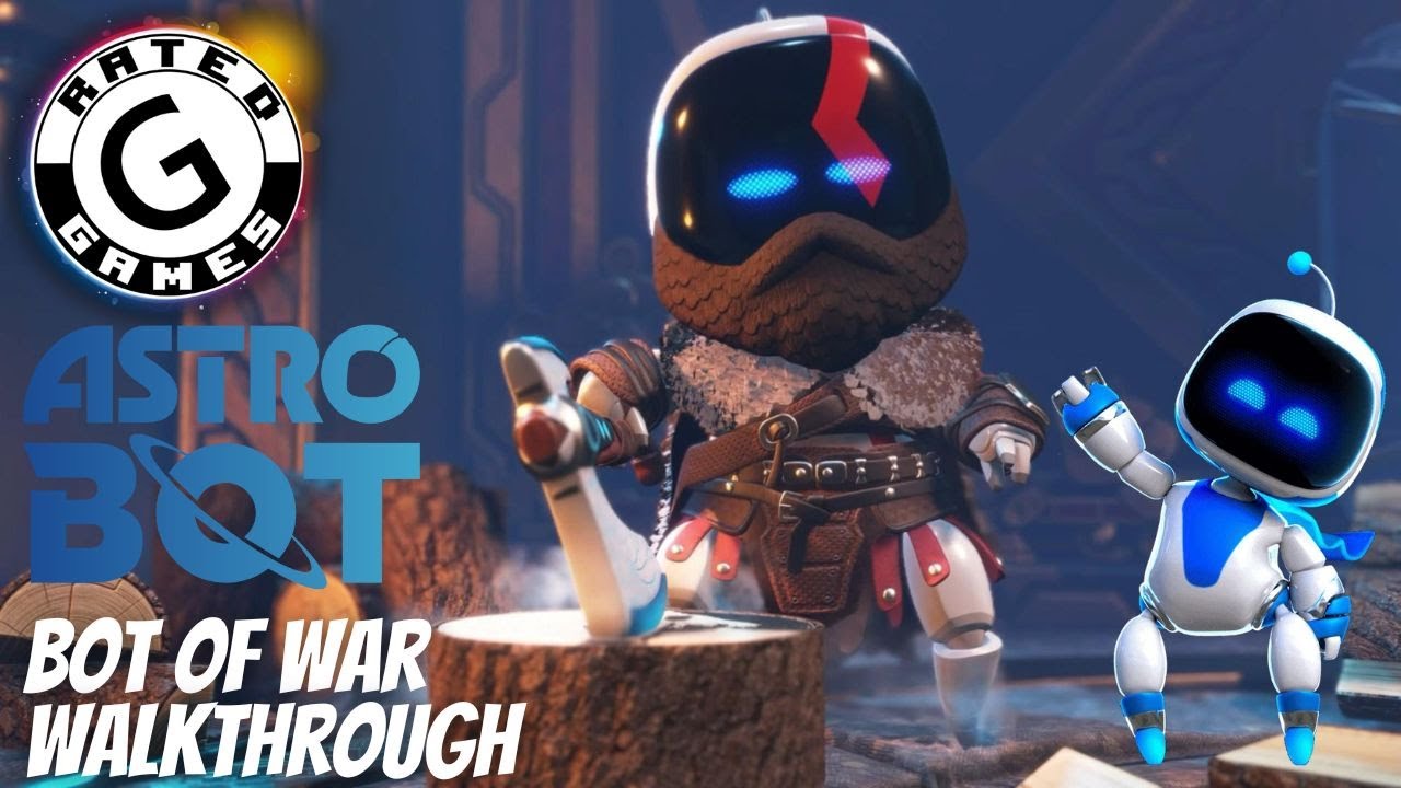 Bot of War Walkthrough 🧊 Astro Bot No Commentary 🤖 ALL Bots and Puzzle ...