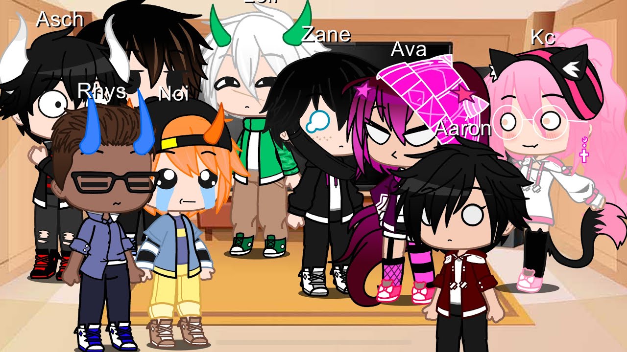 Mid & Aphmau crew react/stuck in a room part two!! (Short and lazy ...
