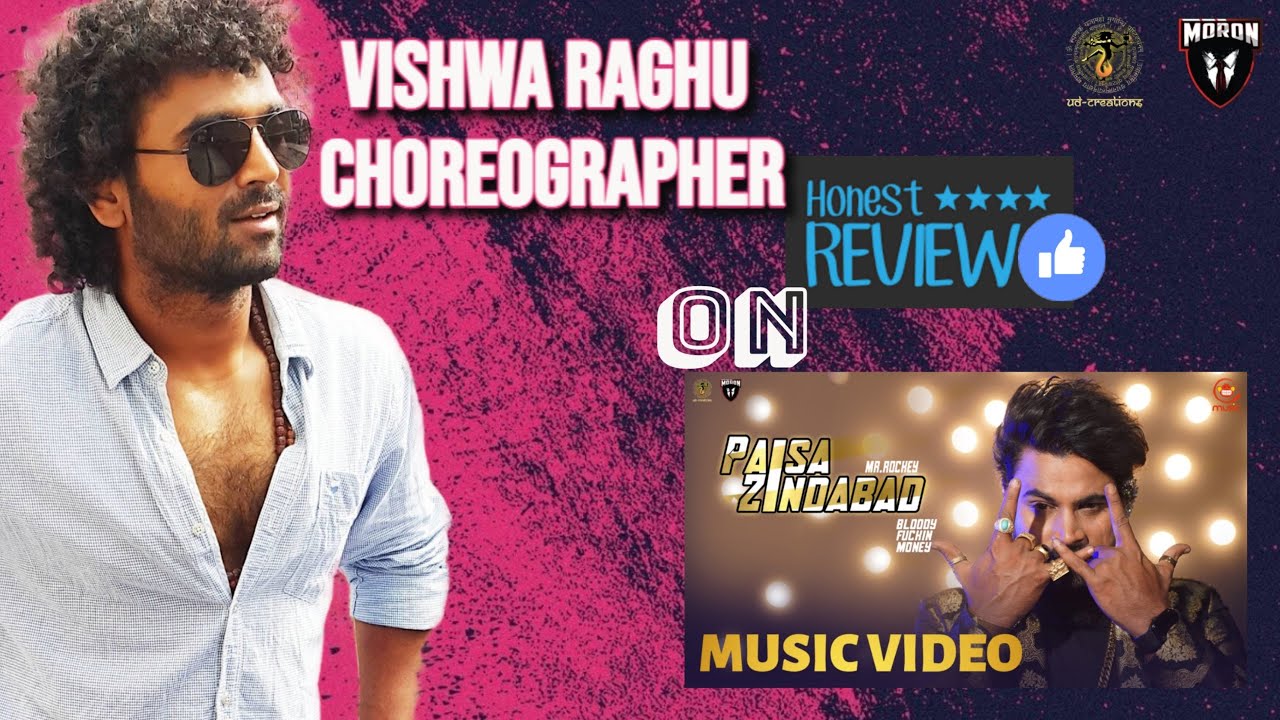 Choreographer Raghu Master Review on Paisa Zindabad Video Song | DCP ...