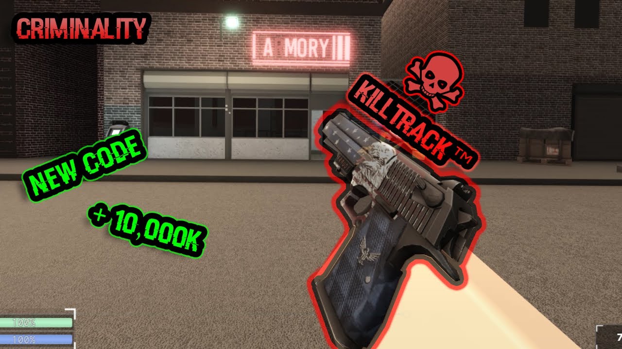 CRIMINALITY - KillTrack UPDATE (NEW CODE) - YouTube