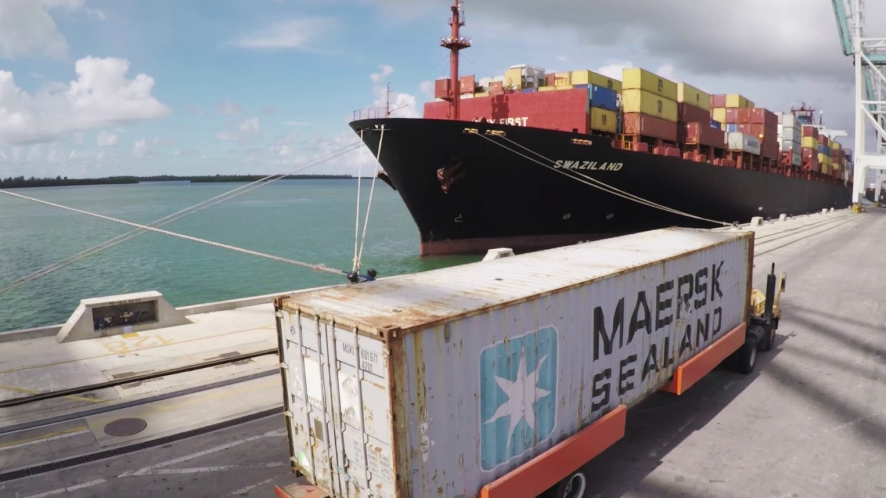 PortMiami Cargo Gateway - YouTube