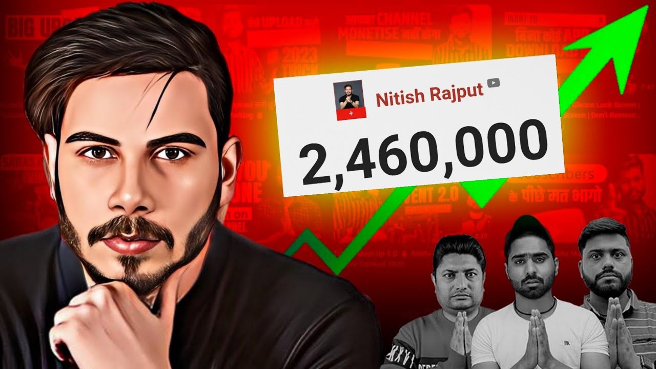 How Nitish Rajput Became the YouTube KING of his Niche ! - YouTube