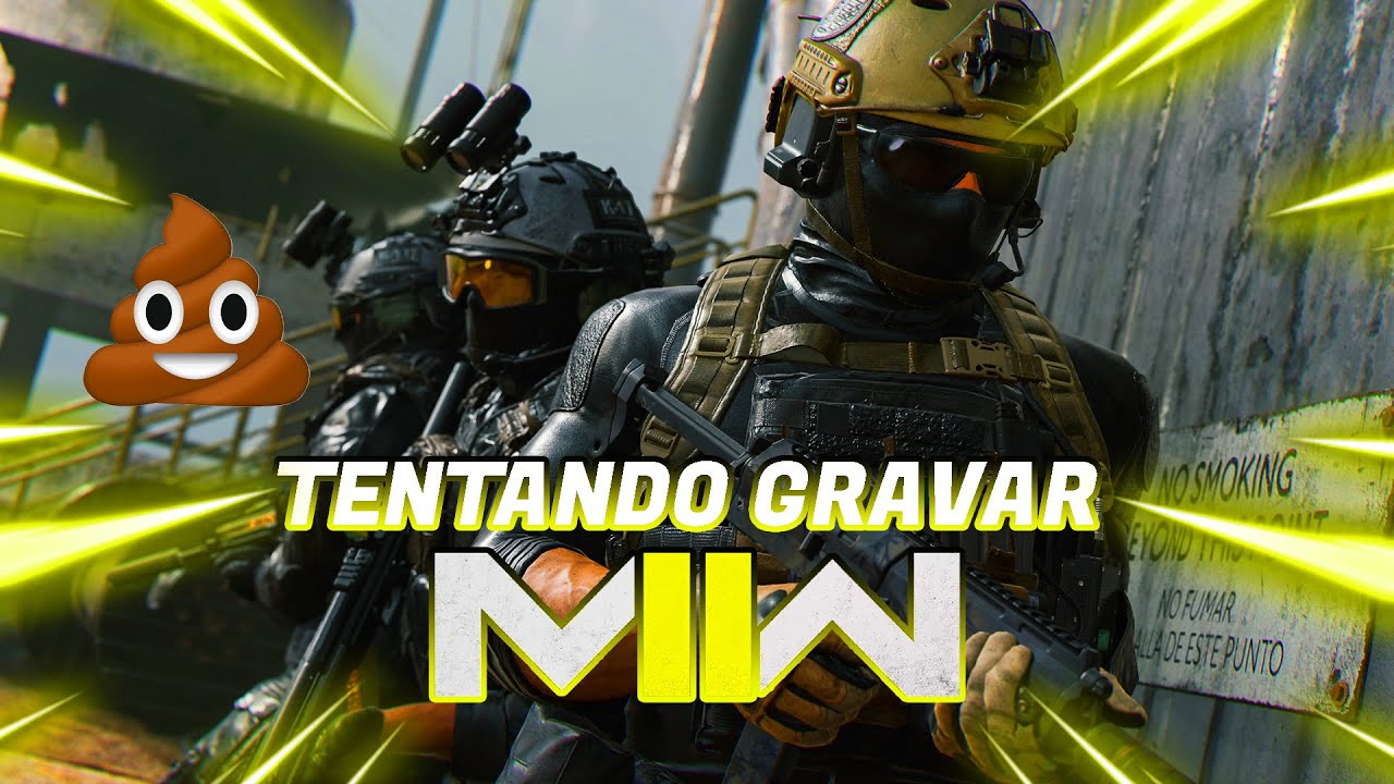 Como é gravar CoD MWII ! É muito legal e divertido !! (AgenteSamu ...
