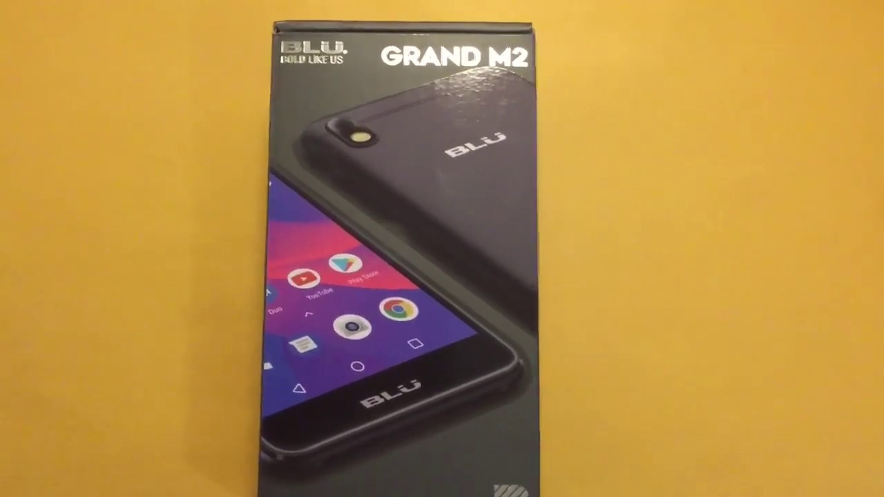 Blu Grand M2 Unboxing Advance - YouTube