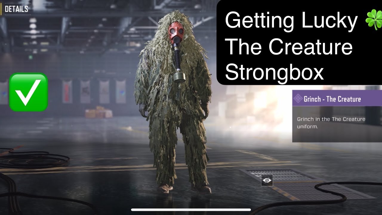 CODM - *NEW Creature Strongbox | Got Lucky 🍀 - YouTube