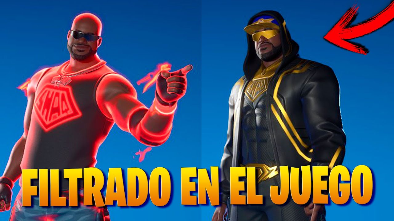 ASI ES LA NUEVA SKIN DE SHAQ DENTRO DE FORTNITE SERIE DE IDOLOS - YouTube