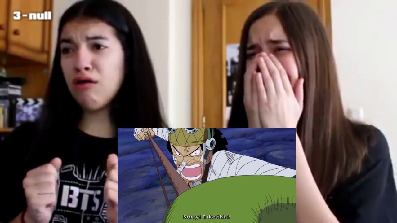 Two Girls Cry Over Usopp Vs Luffy - YouTube