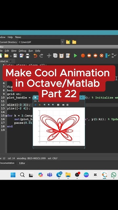 🎬 Cool Animation Octave/Matlab Part 22 - YouTube
