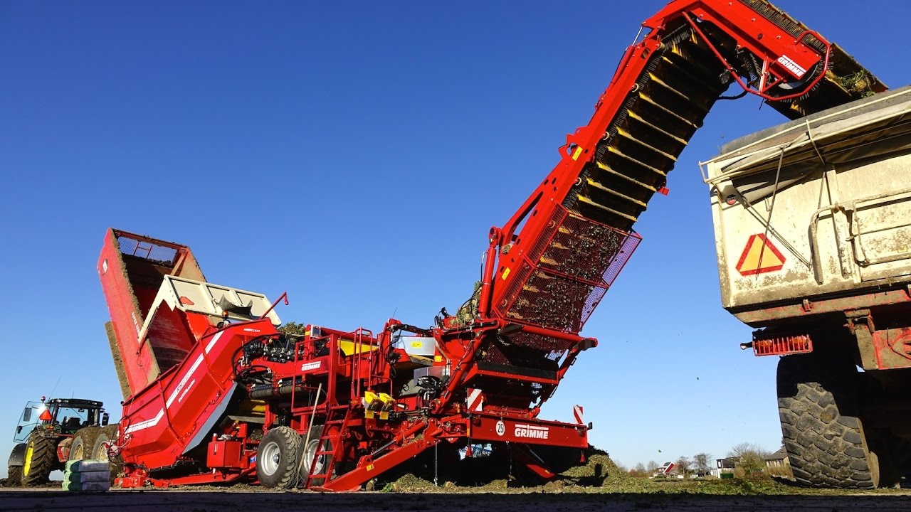 Grimme field loading station CleanLoader / Feldverladestation ...