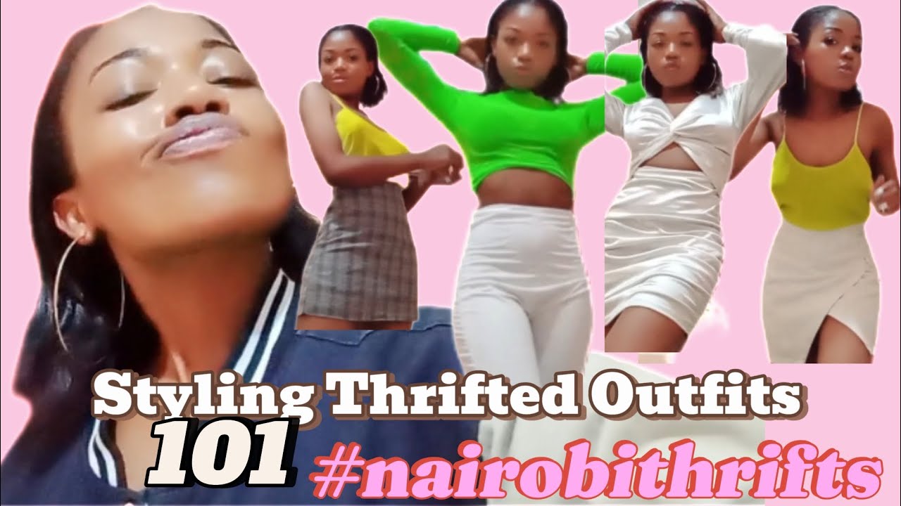 STYLING ALL OF MY THRIFTED CLOTHES *how to style thrifted outfits* Must ...