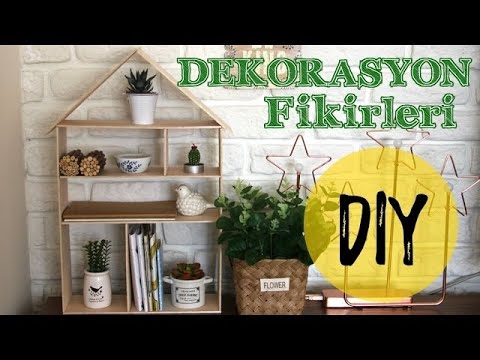 El işi Kendin Yap Oda Dekoru! Hızlı ve Kolay Ev Dekorasyon Fikirleri .DIY Room Decor!