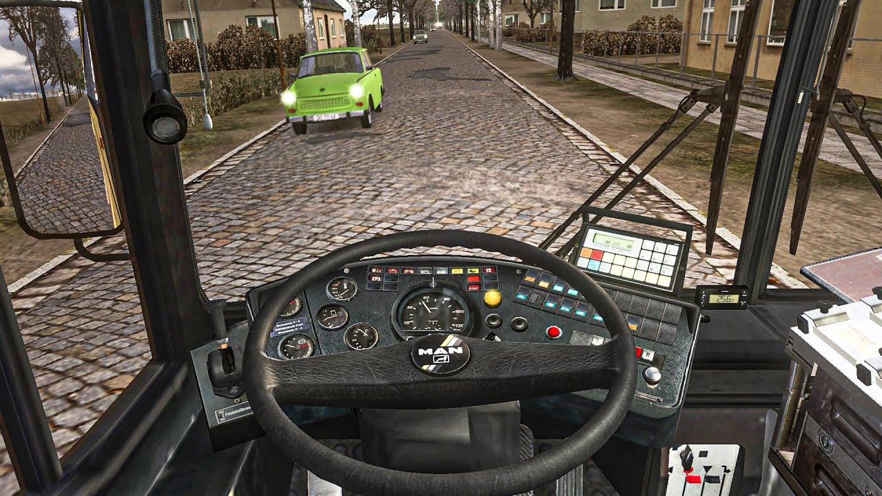MAN SD202 | OMSI 2 | Steering Wheel Gameplay - YouTube